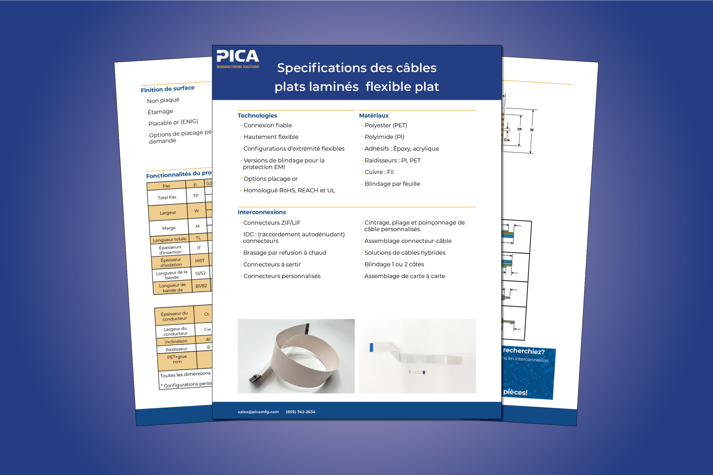Flat Flex Cable Manufacturing Capabilities | PICA Solutions